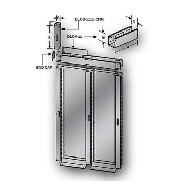 OVERHEAD CABLE MANAGEMENT FOR RELAY RACKS - DL Custom